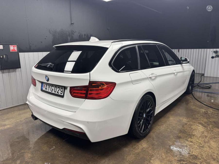 White BMW 320 2015 in Siauliai, with an engine capacity of 2.00 L and mileage of 204 thousand km for 12250 €, photo 13 on AUTOMOTO.COM.LV