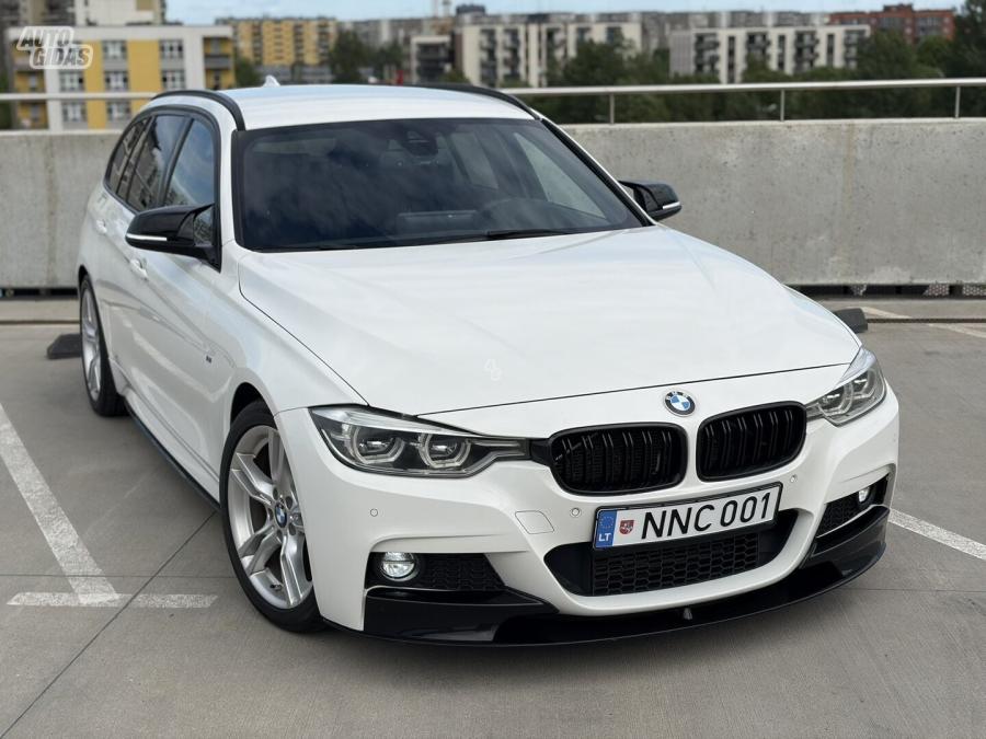 White BMW 320 2015 in Vilnius, with an engine capacity of 2.00 L and mileage of 355 thousand km for 10950 €, photo 1 on AUTOMOTO.COM.LV