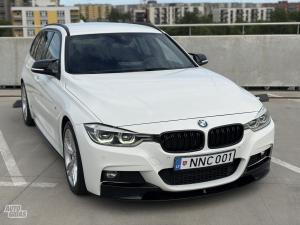White BMW 320 2015 in Vilnius, with an engine capacity of 2.00 L and mileage of 355 thousand km for 10950 €, photo 3 on AUTOMOTO.COM.LV
