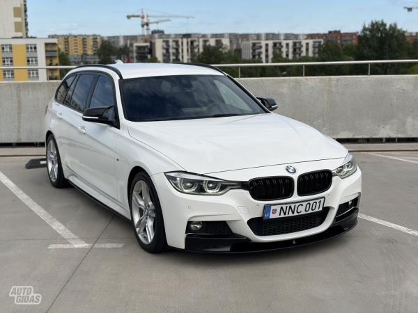White BMW 320 2015 in Vilnius, with an engine capacity of 2.00 L and mileage of 355 thousand km for 10950 €, photo 3 on AUTOMOTO.COM.LV