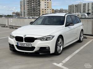 White BMW 320 2015 in Vilnius, with an engine capacity of 2.00 L and mileage of 355 thousand km for 10950 €, photo 6 on AUTOMOTO.COM.LV