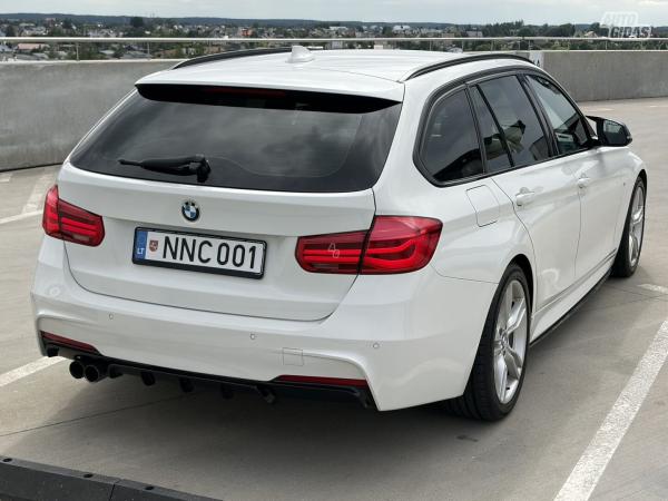 White BMW 320 2015 in Vilnius, with an engine capacity of 2.00 L and mileage of 355 thousand km for 10950 €, photo 8 on AUTOMOTO.COM.LV