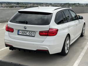 White BMW 320 2015 in Vilnius, with an engine capacity of 2.00 L and mileage of 355 thousand km for 10950 €, photo 9 on AUTOMOTO.COM.LV
