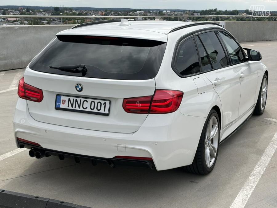 White BMW 320 2015 in Vilnius, with an engine capacity of 2.00 L and mileage of 355 thousand km for 10950 €, photo 9 on AUTOMOTO.COM.LV