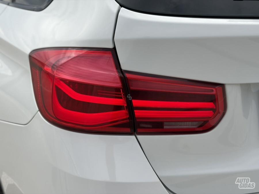 White BMW 320 2015 in Vilnius, with an engine capacity of 2.00 L and mileage of 355 thousand km for 10950 €, photo 10 on AUTOMOTO.COM.LV