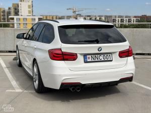 White BMW 320 2015 in Vilnius, with an engine capacity of 2.00 L and mileage of 355 thousand km for 10950 €, photo 18 on AUTOMOTO.COM.LV