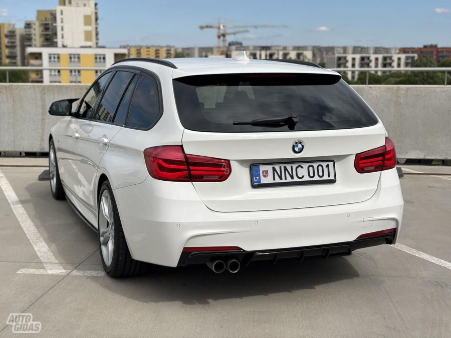 White BMW 320 2015 in Vilnius, with an engine capacity of 2.00 L and mileage of 355 thousand km for 10950 €, photo 18 on AUTOMOTO.COM.LV