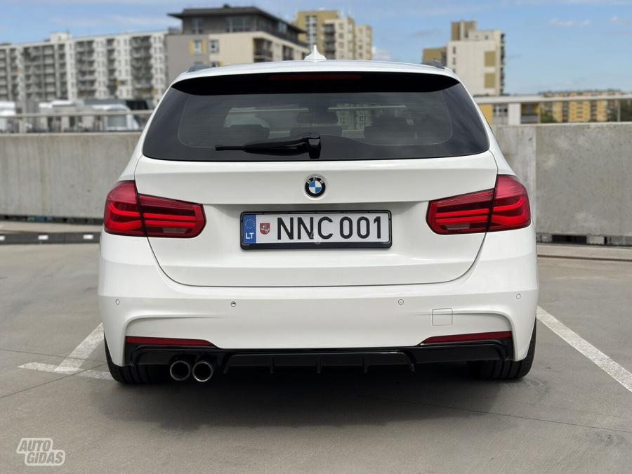 White BMW 320 2015 in Vilnius, with an engine capacity of 2.00 L and mileage of 355 thousand km for 10950 €, photo 19 on AUTOMOTO.COM.LV
