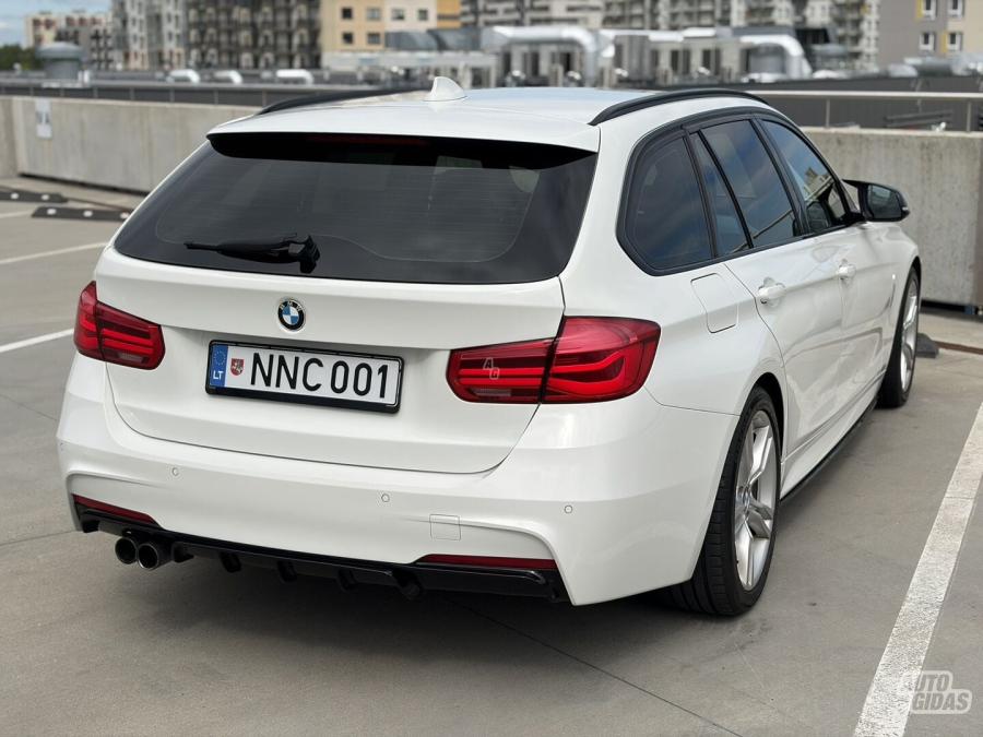 White BMW 320 2015 in Vilnius, with an engine capacity of 2.00 L and mileage of 355 thousand km for 10950 €, photo 20 on AUTOMOTO.COM.LV