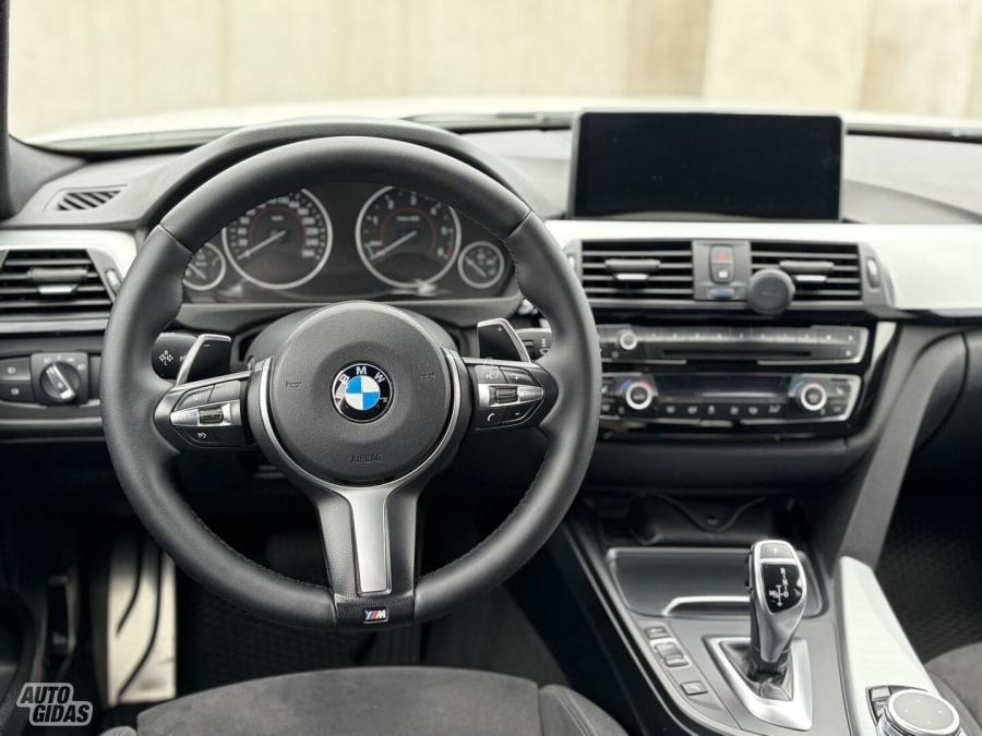 White BMW 320 2015 in Vilnius, with an engine capacity of 2.00 L and mileage of 355 thousand km for 10950 €, photo 28 on AUTOMOTO.COM.LV