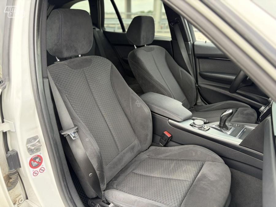 White BMW 320 2015 in Vilnius, with an engine capacity of 2.00 L and mileage of 355 thousand km for 10950 €, photo 35 on AUTOMOTO.COM.LV