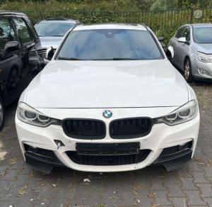 White BMW 320 2015 in Vilnius, with an engine capacity of 2.00 L and mileage of 315 thousand km for 6300 €, photo  on AUTOMOTO.COM.LV
