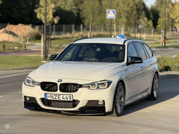 White BMW 320 2015 in Vilnius, with an engine capacity of 2.00 L and mileage of 300 thousand km for 10800 €, photo 5 on AUTOMOTO.COM.LV