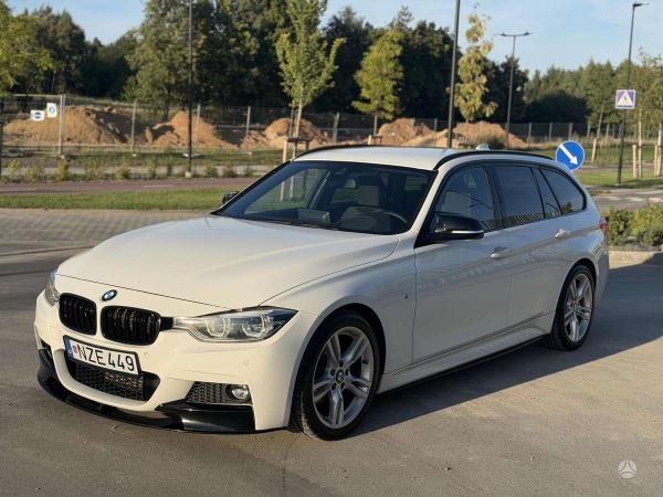 White BMW 320 2015 in Vilnius, with an engine capacity of 2.00 L and mileage of 300 thousand km for 10800 €, photo 6 on AUTOMOTO.COM.LV