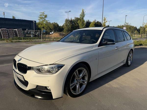 White BMW 320 2015 in Vilnius, with an engine capacity of 2.00 L and mileage of 300 thousand km for 10800 €, photo 7 on AUTOMOTO.COM.LV