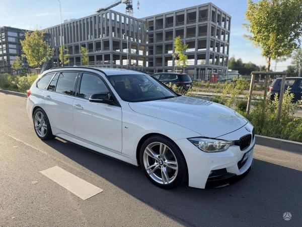 White BMW 320 2015 in Vilnius, with an engine capacity of 2.00 L and mileage of 300 thousand km for 10800 €, photo 10 on AUTOMOTO.COM.LV
