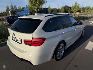 White BMW 320 2015 in Vilnius, with an engine capacity of 2.00 L and mileage of 300 thousand km for 10499 €, photo 7 on AUTOMOTO.COM.LV