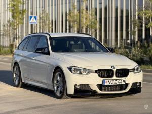 White BMW 320 2015 in Vilnius, with an engine capacity of 2.00 L and mileage of 300 thousand km for 10499 €, photo 16 on AUTOMOTO.COM.LV