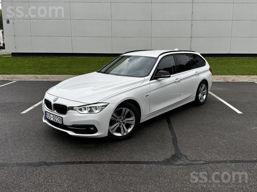 White BMW 320 2015 in Riga, with an engine capacity of 2.00 L and mileage of 232 thousand km for 8990 €, photo 1 on AUTOMOTO.COM.LV