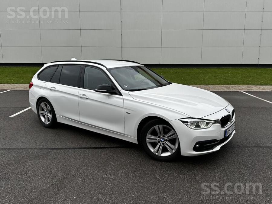 White BMW 320 2015 in Riga, with an engine capacity of 2.00 L and mileage of 232 thousand km for 8990 €, photo 3 on AUTOMOTO.COM.LV
