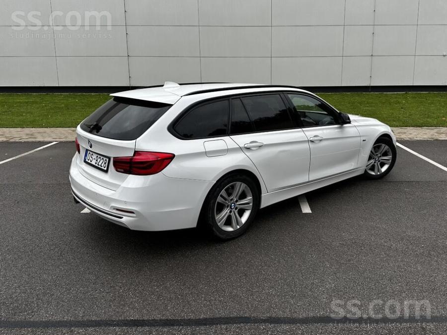 White BMW 320 2015 in Riga, with an engine capacity of 2.00 L and mileage of 232 thousand km for 8990 €, photo 4 on AUTOMOTO.COM.LV