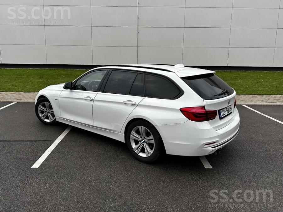 White BMW 320 2015 in Riga, with an engine capacity of 2.00 L and mileage of 232 thousand km for 8990 €, photo 5 on AUTOMOTO.COM.LV