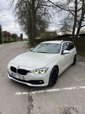 White BMW 320 2016 in Talsi, with an engine capacity of 2.00 L and mileage of 290 thousand km for 12000 €, photo 1 on AUTOMOTO.COM.LV