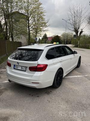 White BMW 320 2016 in Talsi, with an engine capacity of 2.00 L and mileage of 290 thousand km for 12000 €, photo 4 on AUTOMOTO.COM.LV