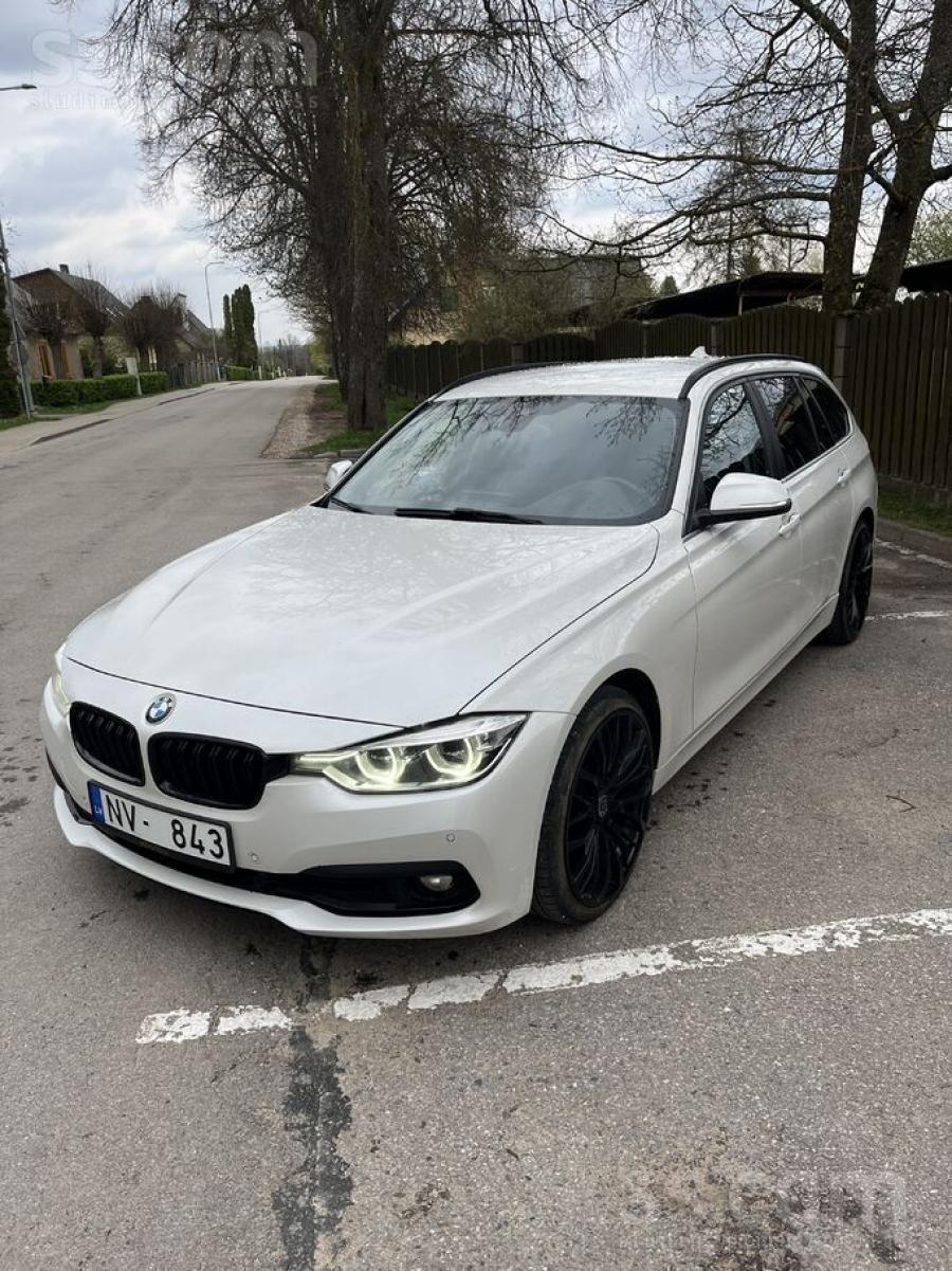 White BMW 320 2016 in Talsi, with an engine capacity of 2.00 L and mileage of 290 thousand km for 12000 €, photo 7 on AUTOMOTO.COM.LV