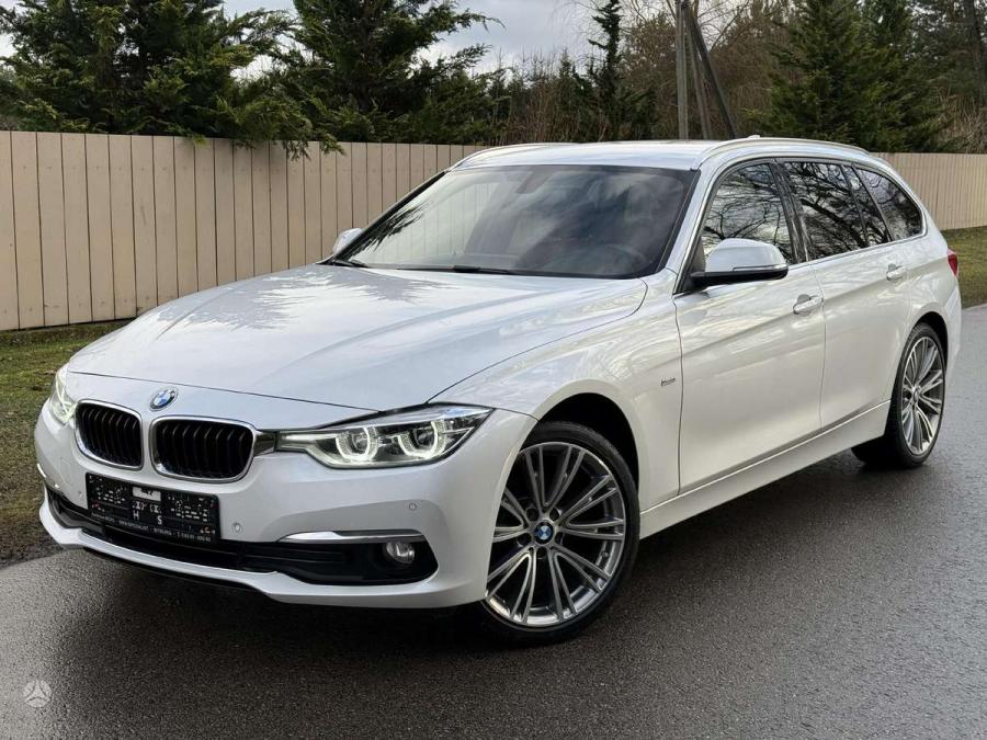 White BMW 320 2016 in Prienai, with an engine capacity of 2.00 L and mileage of 160 thousand km for 12950 €, photo 1 on AUTOMOTO.COM.LV