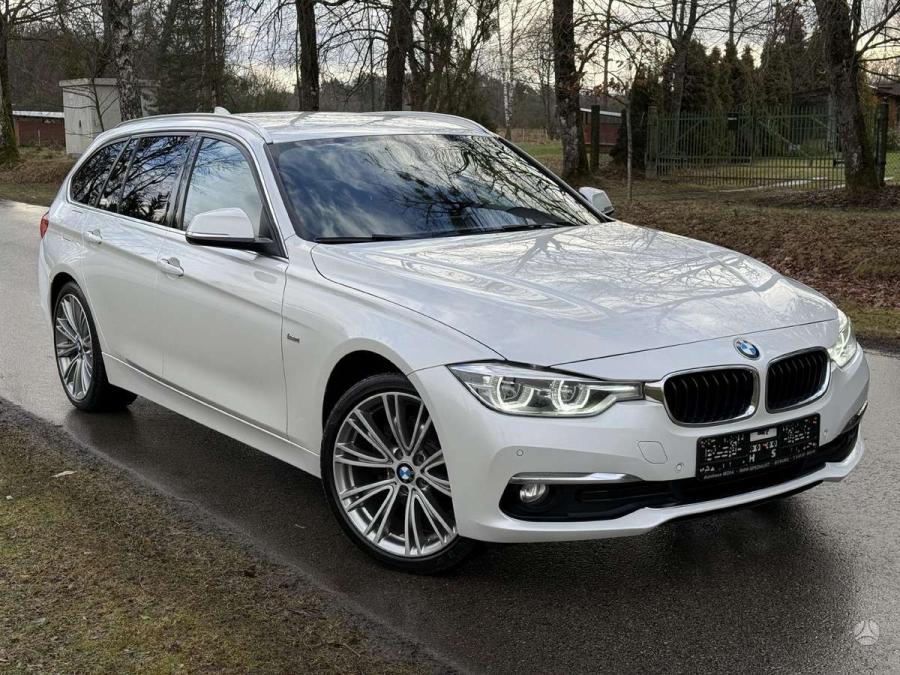 White BMW 320 2016 in Prienai, with an engine capacity of 2.00 L and mileage of 160 thousand km for 12950 €, photo 2 on AUTOMOTO.COM.LV