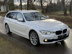 White BMW 320 2016 in Prienai, with an engine capacity of 2.00 L and mileage of 160 thousand km for 12950 €, photo 5 on AUTOMOTO.COM.LV