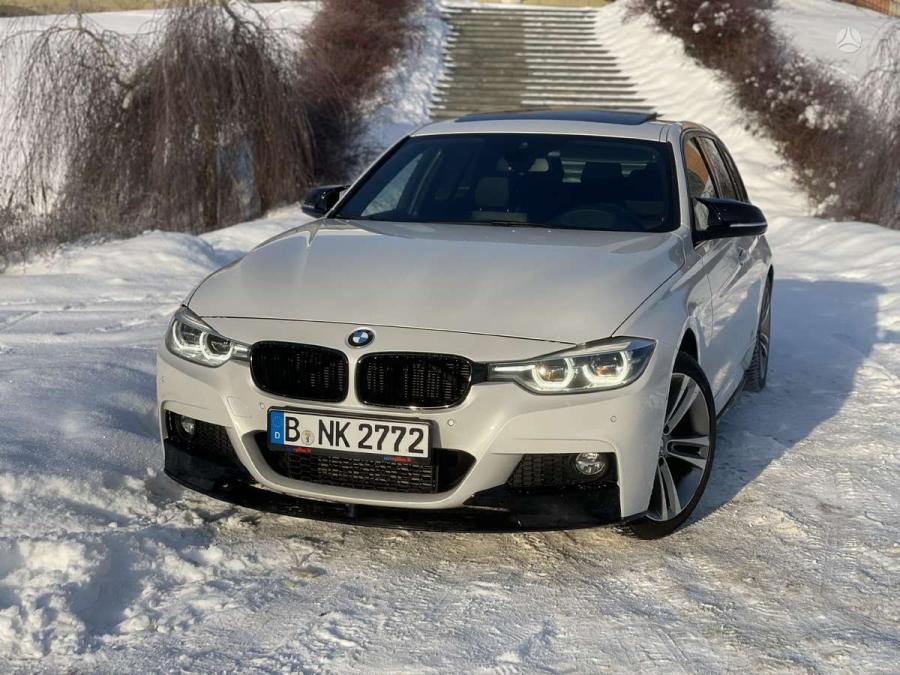 White BMW 320 2016 in Vilnius, with an engine capacity of 0.00 L and mileage of 257 thousand km for 13900 €, photo 5 on AUTOMOTO.COM.LV