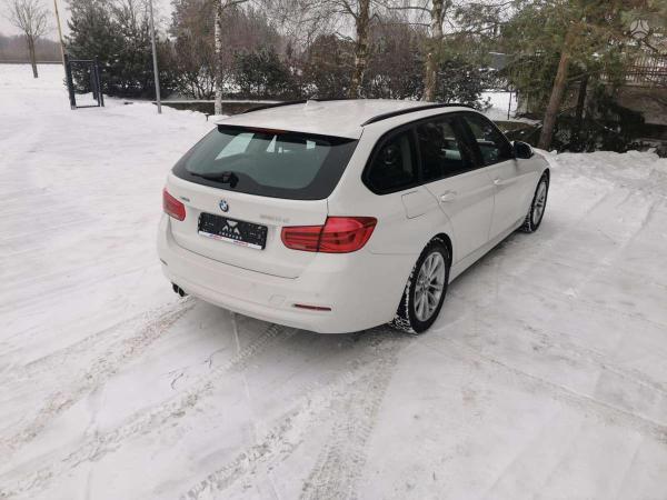White BMW 320 2016 in Kaunas, with an engine capacity of 2.00 L and mileage of 272 thousand km for 8300 €, photo 5 on AUTOMOTO.COM.LV