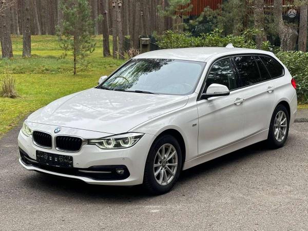 White BMW 320 2016 in Vilnius, with an engine capacity of 2.00 L and mileage of 295 thousand km for 9190 €, photo 1 on AUTOMOTO.COM.LV