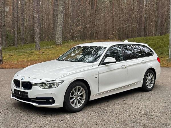 White BMW 320 2016 in Vilnius, with an engine capacity of 2.00 L and mileage of 295 thousand km for 9190 €, photo 9 on AUTOMOTO.COM.LV