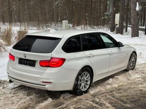 White BMW 320 2016 in Vilnius, with an engine capacity of 2.00 L and mileage of 295 thousand km for 9490 €, photo 8 on AUTOMOTO.COM.LV