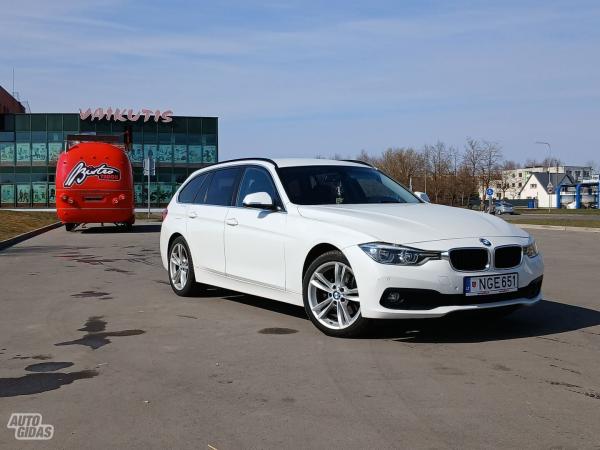 White BMW 320 2016 in Panevezys, with an engine capacity of 2.00 L and mileage of 313 thousand km for 10500 €, photo 1 on AUTOMOTO.COM.LV