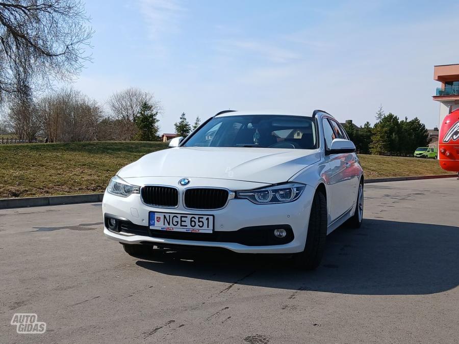 White BMW 320 2016 in Panevezys, with an engine capacity of 2.00 L and mileage of 313 thousand km for 10500 €, photo 3 on AUTOMOTO.COM.LV