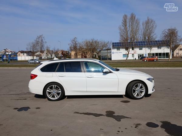 White BMW 320 2016 in Panevezys, with an engine capacity of 2.00 L and mileage of 313 thousand km for 10500 €, photo 6 on AUTOMOTO.COM.LV