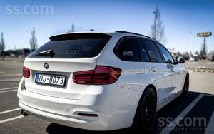 White BMW 320 2016 in Riga, with an engine capacity of 2.00 L and mileage of 272 thousand km for 11550 €, photo 5 on AUTOMOTO.COM.LV