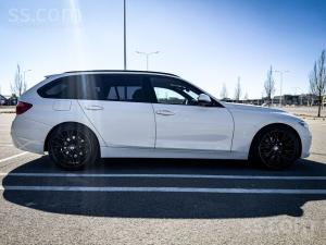 White BMW 320 2016 in Riga, with an engine capacity of 2.00 L and mileage of 272 thousand km for 11550 €, photo 6 on AUTOMOTO.COM.LV