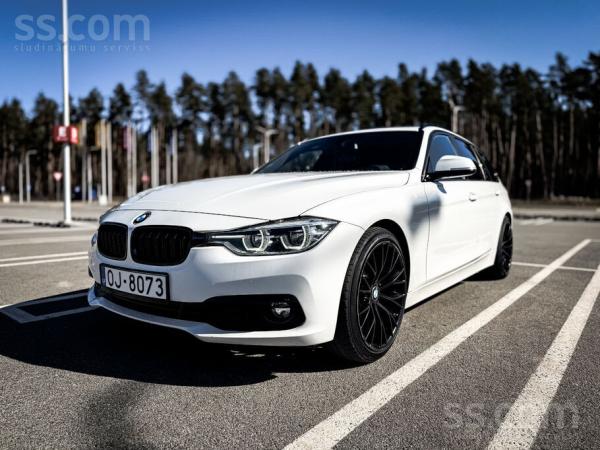 White BMW 320 2016 in Riga, with an engine capacity of 2.00 L and mileage of 272 thousand km for 10950 €, photo 1 on AUTOMOTO.COM.LV