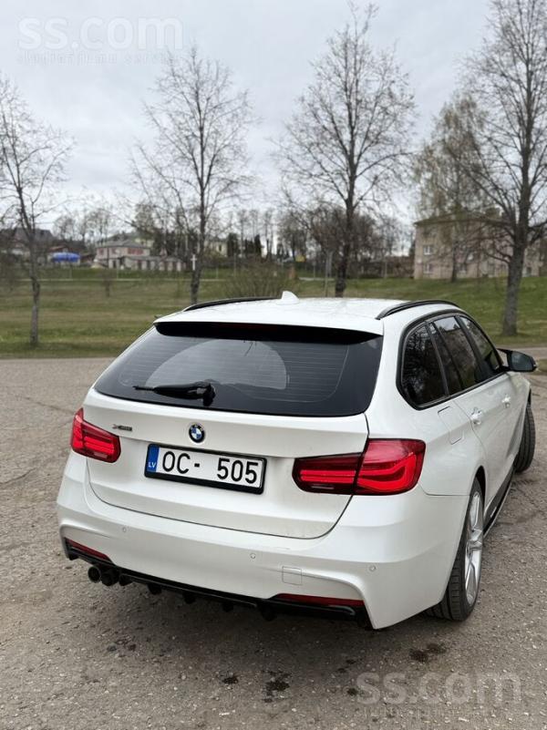 White BMW 320 2016 in Kraslava, with an engine capacity of 2.00 L and mileage of 358 thousand km for 11190 €, photo 4 on AUTOMOTO.COM.LV