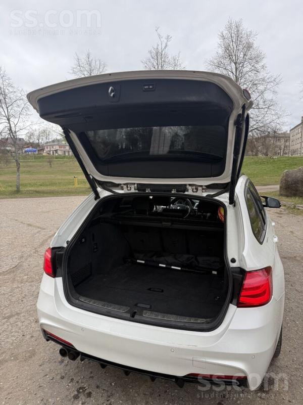 White BMW 320 2016 in Kraslava, with an engine capacity of 2.00 L and mileage of 358 thousand km for 11190 €, photo 5 on AUTOMOTO.COM.LV