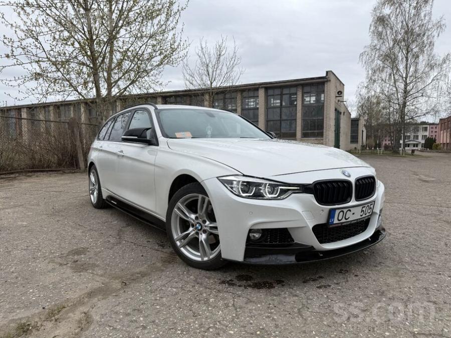 White BMW 320 2016 in Rezekne, with an engine capacity of 2.00 L and mileage of 385 thousand km for 11500 €, photo 1 on AUTOMOTO.COM.LV