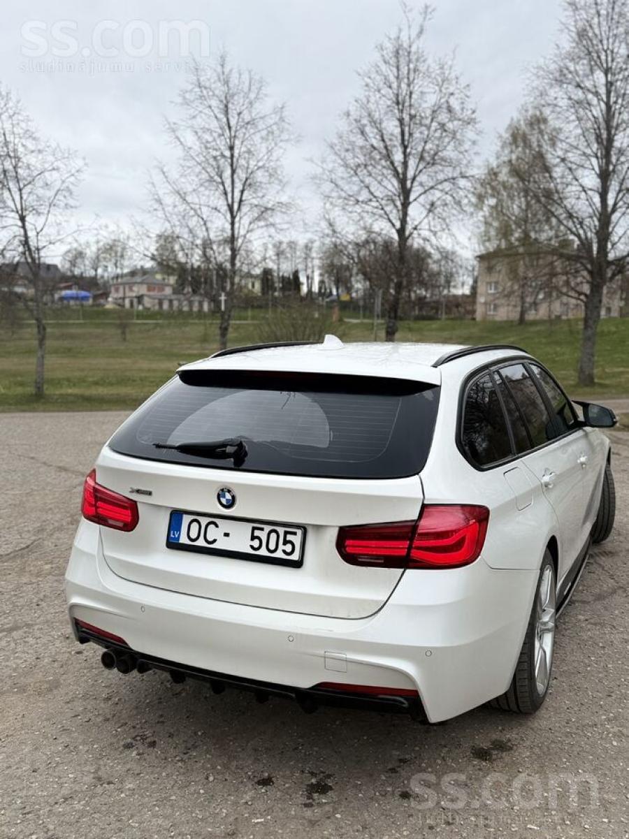 White BMW 320 2016 in Rezekne, with an engine capacity of 2.00 L and mileage of 385 thousand km for 11500 €, photo 3 on AUTOMOTO.COM.LV