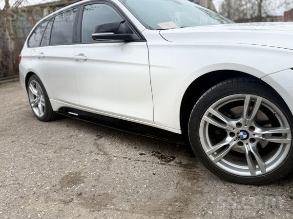 White BMW 320 2016 in Rezekne, with an engine capacity of 2.00 L and mileage of 385 thousand km for 11500 €, photo 3 on AUTOMOTO.COM.LV