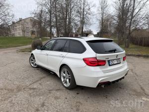 White BMW 320 2016 in Rezekne, with an engine capacity of 2.00 L and mileage of 385 thousand km for 11500 €, photo 5 on AUTOMOTO.COM.LV