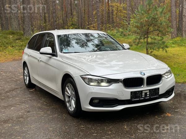 White BMW 320 2016 in Vilnius, with an engine capacity of 2.00 L and mileage of 268 thousand km for 9690 €, photo 1 on AUTOMOTO.COM.LV